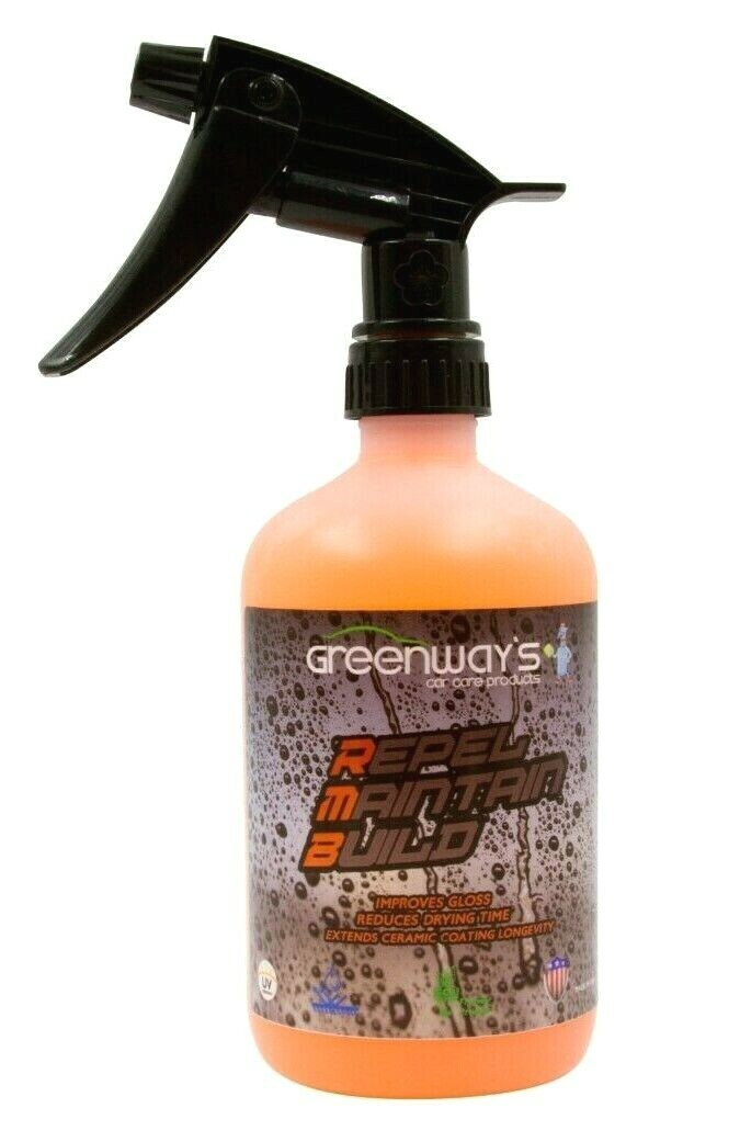 Car spray wax wet ceramic infused coating spray detailer gloss rinse ...