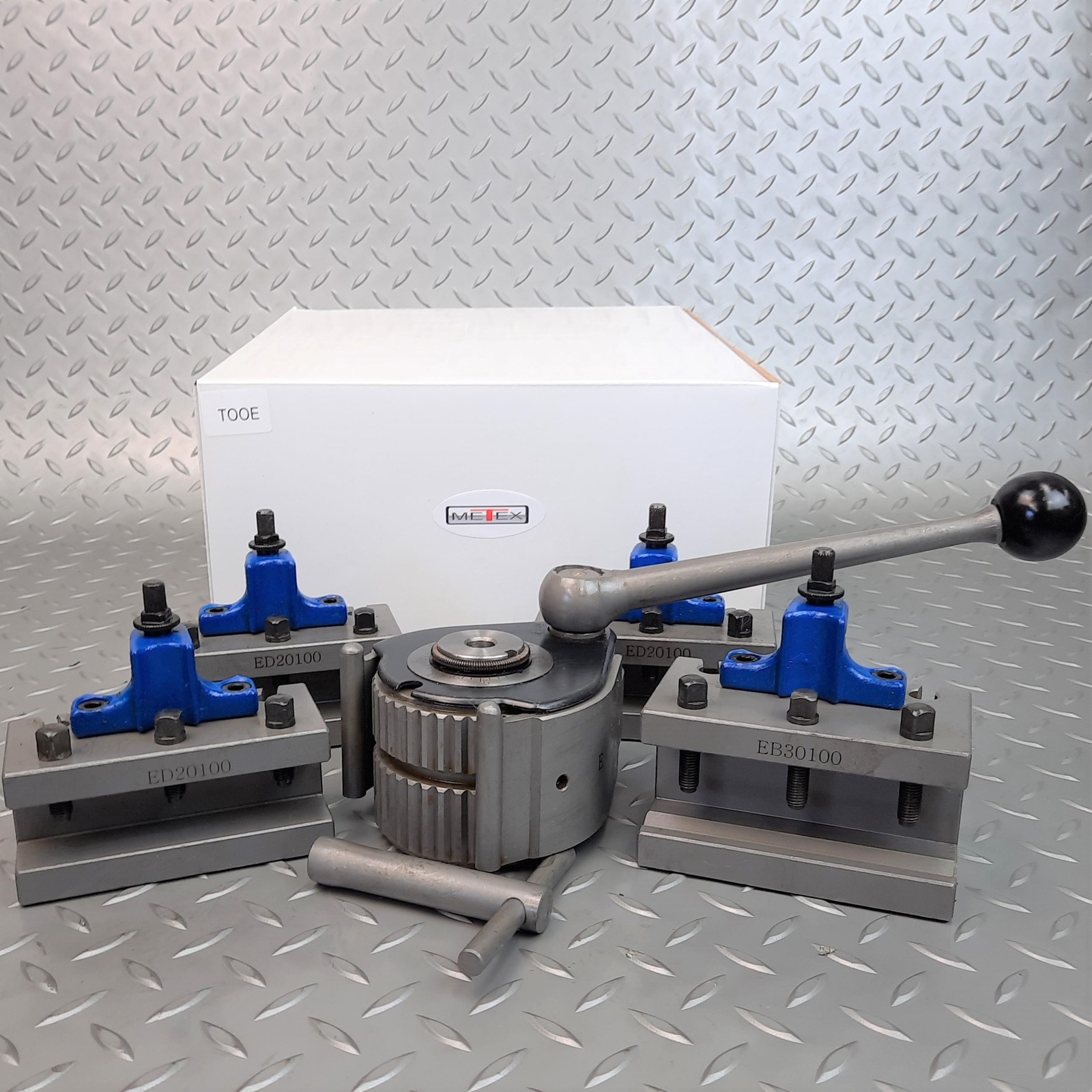 Quick Change Tool Post METEX 40 Position Multifix Style QCTP Lathes 200 ...