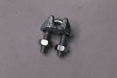 Wire Rope Clip Zinc Plated Malleable 1/8" | eBay