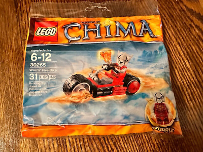 LEGO Legends of Chima - Worriz' Fire Bike (30265) - New 673419215404| eBay