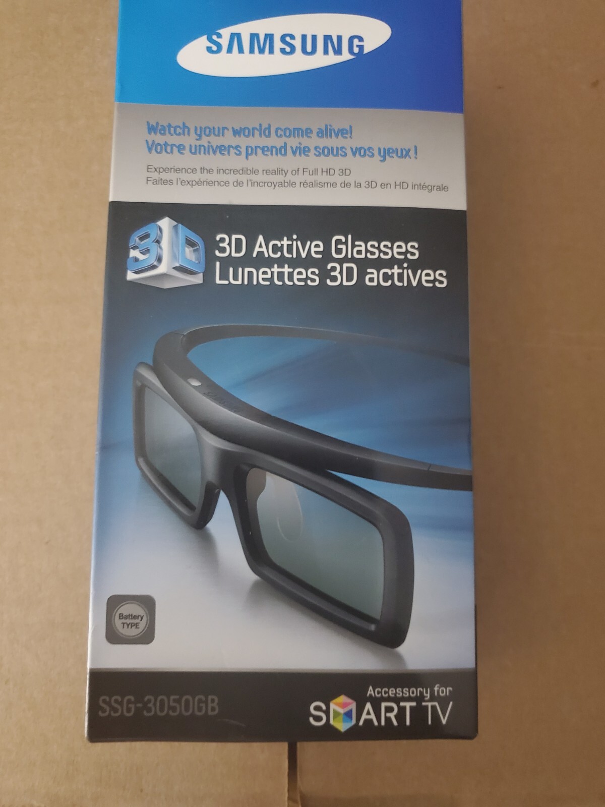 Samsung 3D Active Glasses - SSG-3050GB - Black 682276010565| eBay