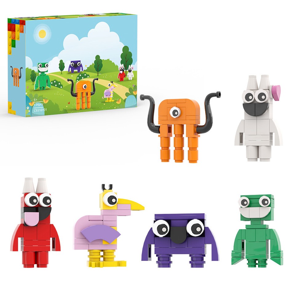 Game Character Monsters Collection Nice Gift Building Toys MOC Build | eBay