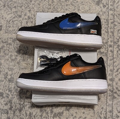 KITH x Nike Knicks Air Force 1 Low Men's Size 11 (Black/NYC) CZ7928-001 ...