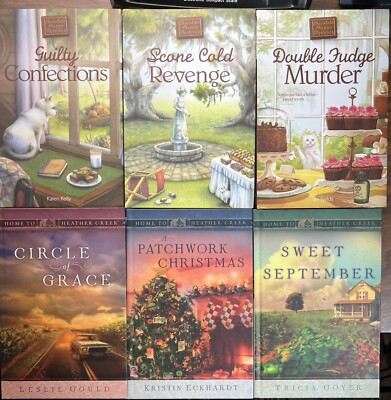 Chocolate Shoppe Mysteries Home to Heather Creek LOT OF 6 Guideposts ...