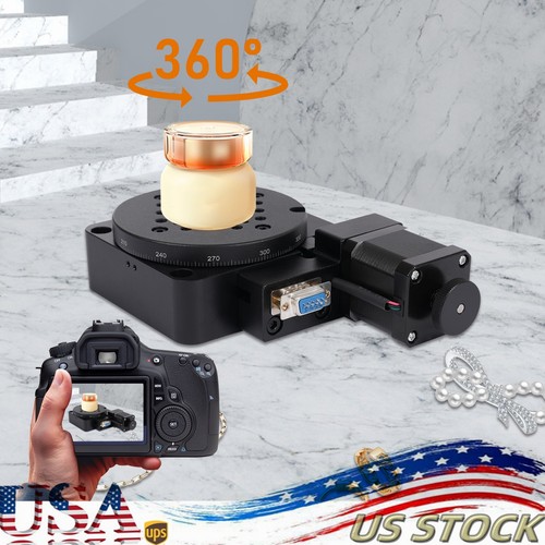 Motorized Rotation Stage Optical Rotary Table Electric Optical Rotation ...