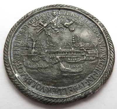 WILLIAM II's SIEGE OF AMSTERDAM (1650) , NETHERLANDS , LEAD , 69 mm ...