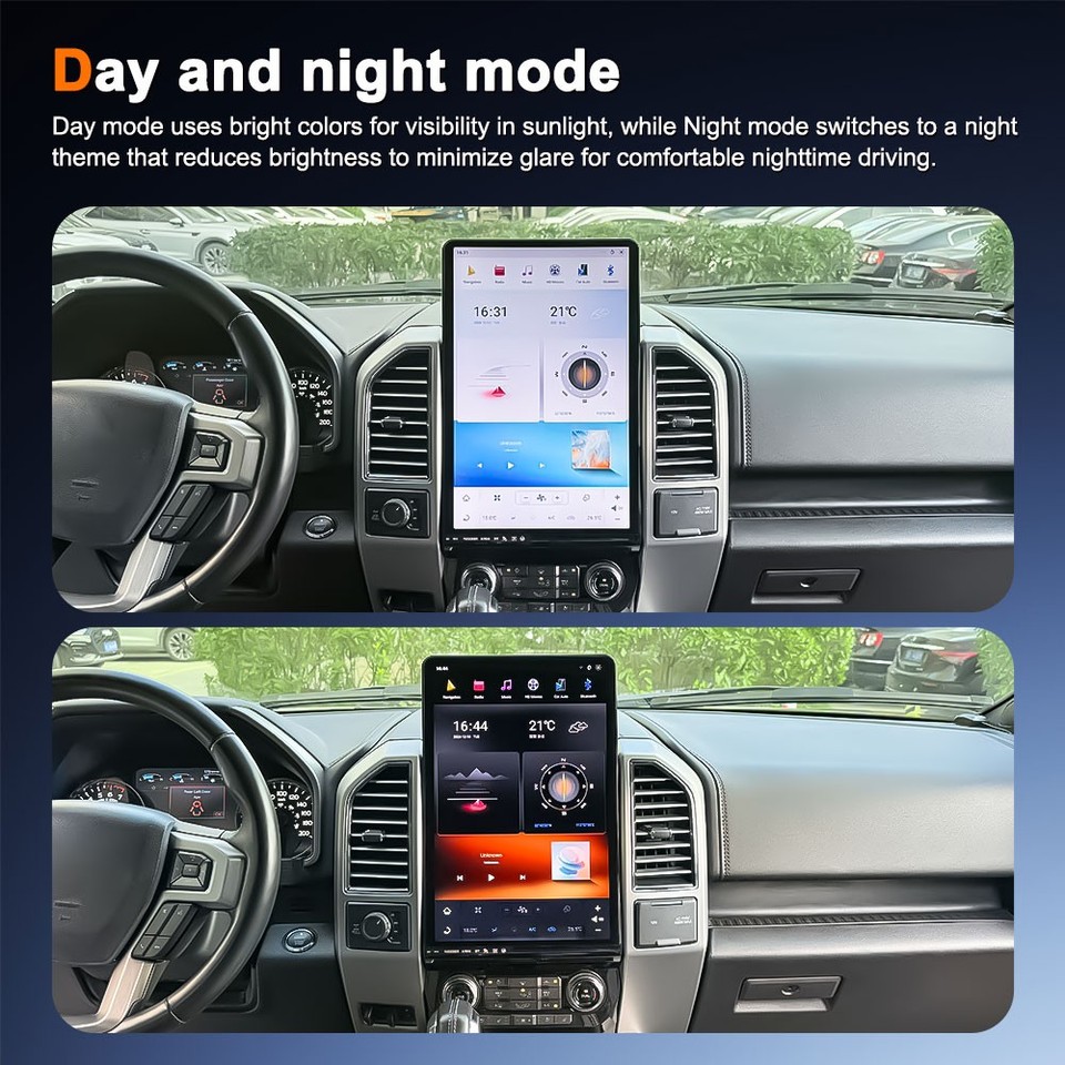 16"Large Screen For Ford F150 2015-2020 Car multimedia player Android ...