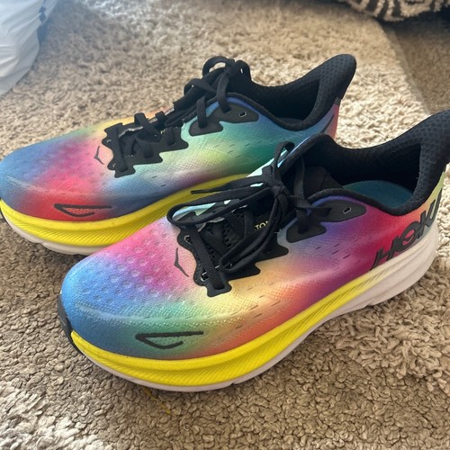 Hoka Clifton 9 rainbow size 8B | eBay