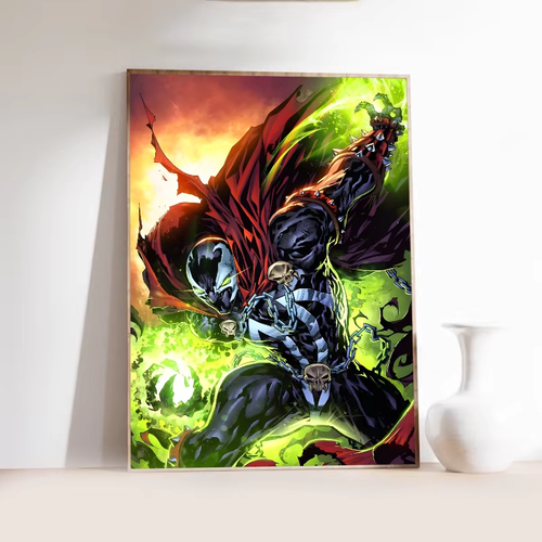 Spawn Art poster 20x28 Free Shipping Self-adhesive Art Waterproof Decor ...