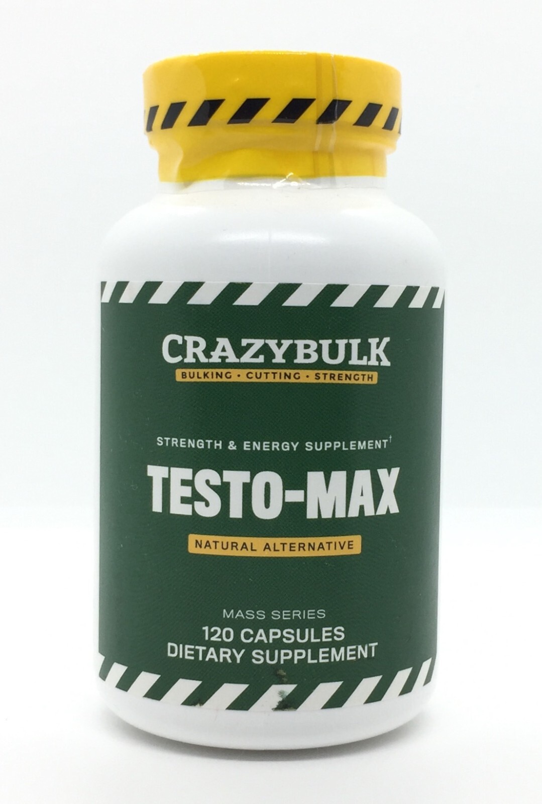 CrazyBulk TESTO-MAX Muscle Builder Strength and Energy Supplement New ...