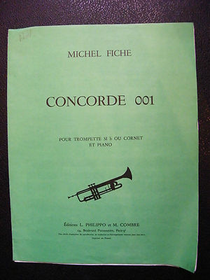Concorde 001 Michel Music Sheet | eBay