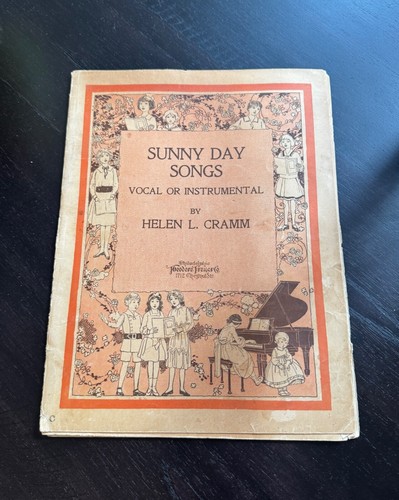 Sunny Day Songs Vocal or Instrumental Sheet Music Helen L. Cramm | eBay