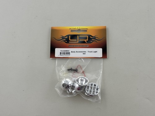 Yeah Racing Chrome Headlight Kit For Jeep And Crawler YA-0248SV ...