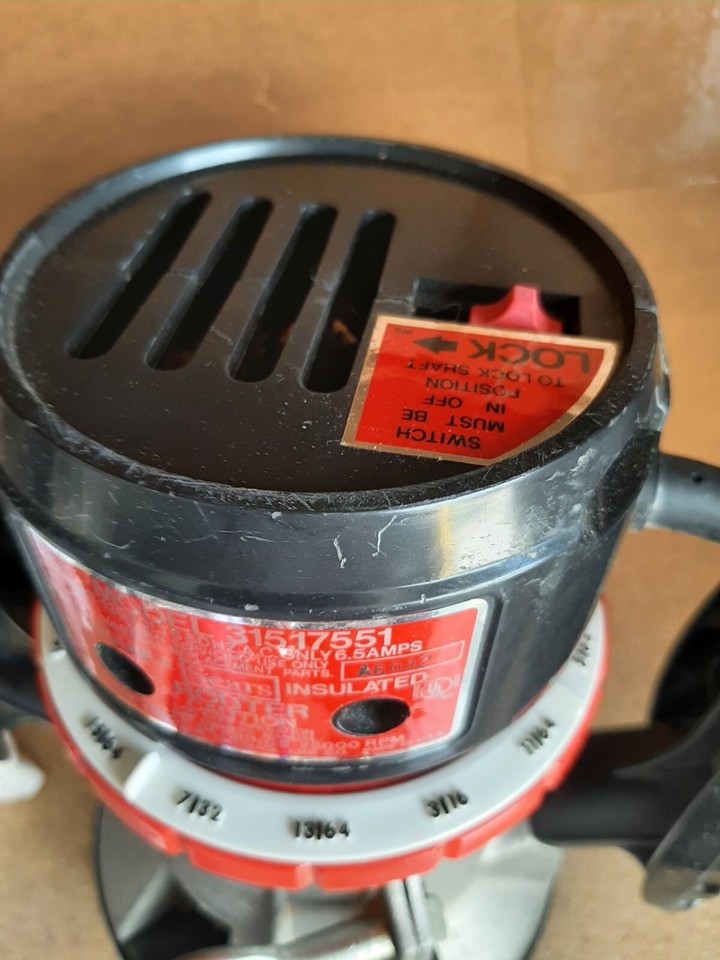 Sears Craftsman 1 HP Router Used - Good Working Condition. | eBay