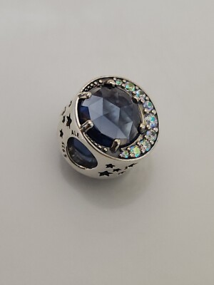 AUTHENTIC PANDORA MOON AND NIGHT SKY CHARM #798524C01 | eBay