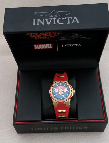 Marvel Invicta 29716 38mm Captain Marvel LE #357/4000 Womens Watch New ...