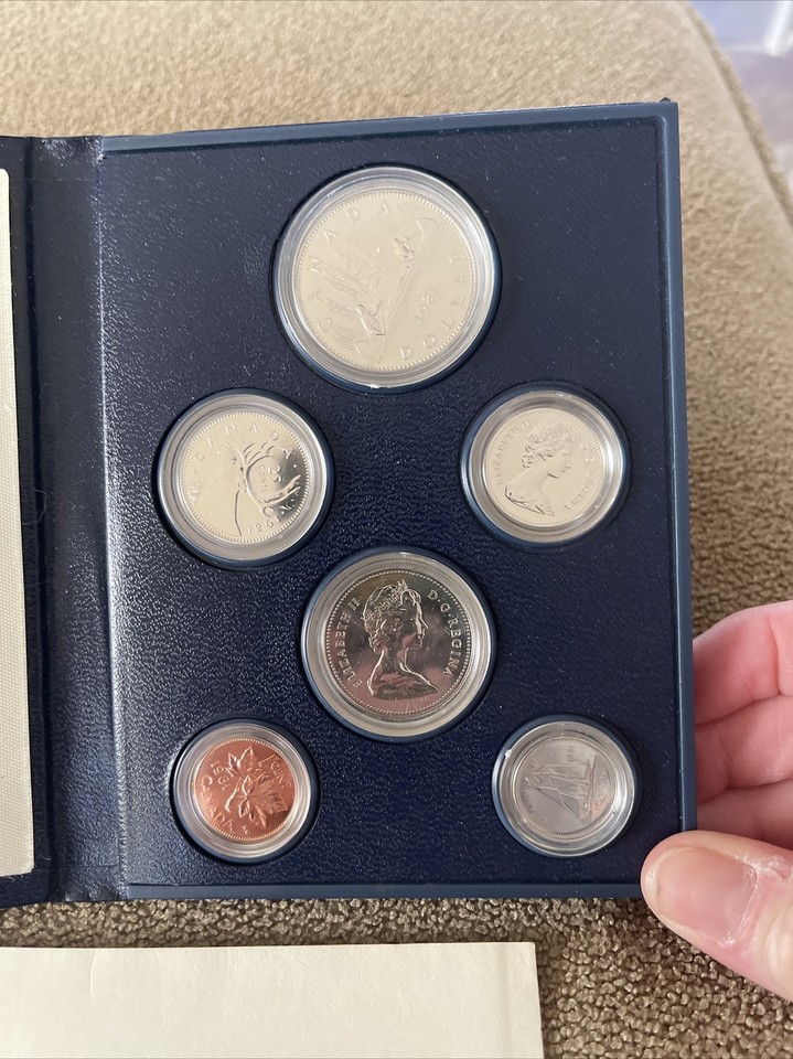 1981 Royal Canadian Mint Proof Set Beautiful Coin Set (KC) | eBay