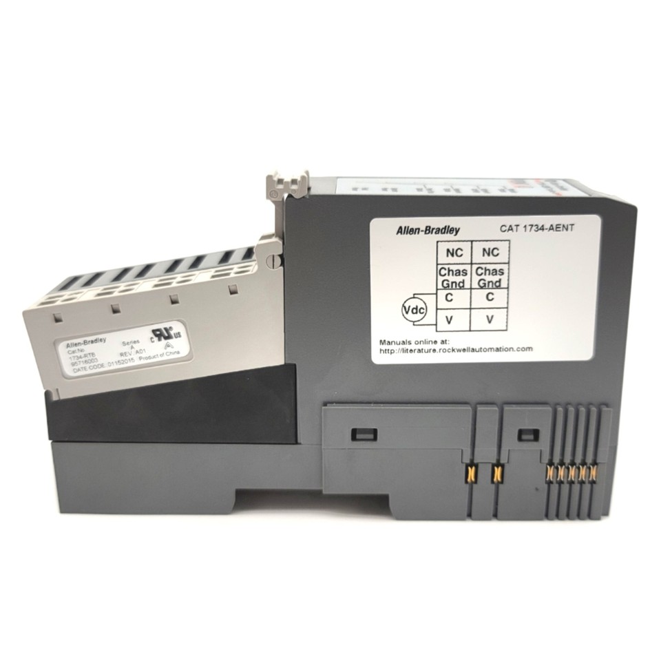 Allen Bradley 1734-AENT 1734 Point I/O EtherNet IP Adapter 24VDC 10 ...