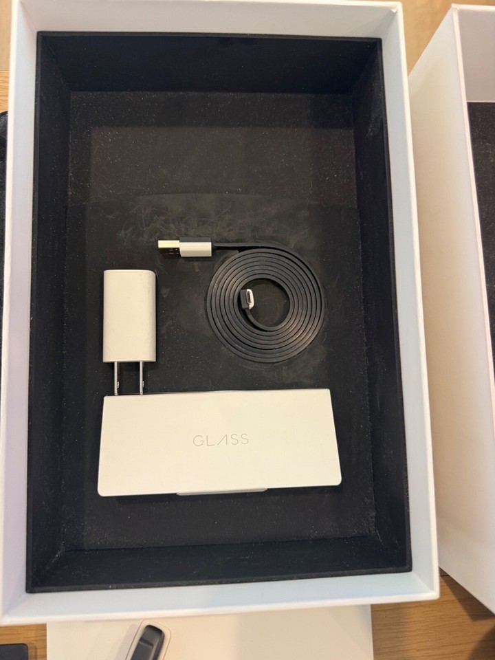 Google Glass XE-C Explorer Edition – Full Kit + Titanium Frame – New ...