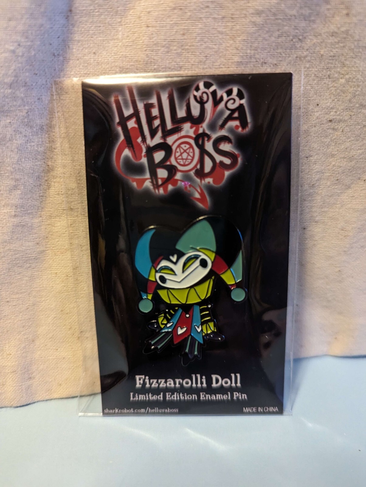 Rare Limited Edition Helluva Boss Fizzarolli Doll Pin | eBay