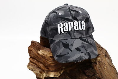 Rapala LED Camo Cap Mütze Basecap Camouflage mit 5 LED Kopflampe NEW ...