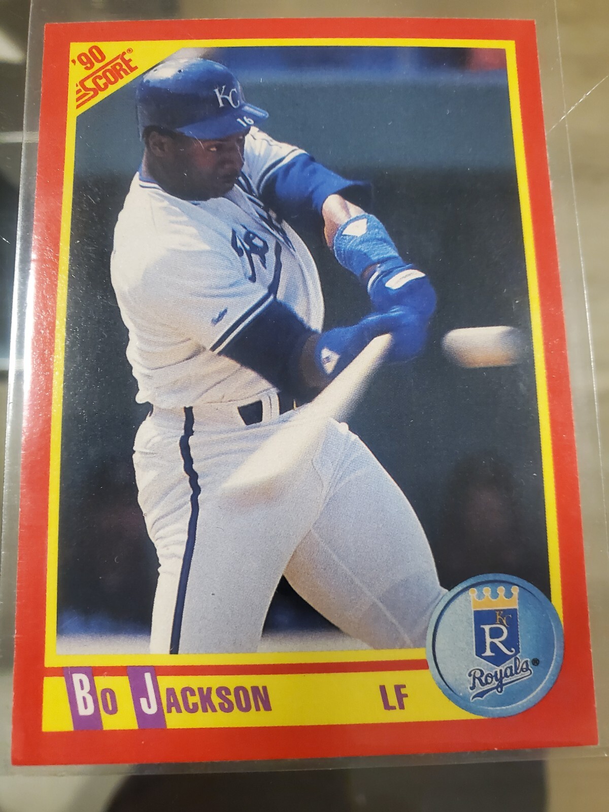 1990 Bo Jackson Score Basebal Watham Errorl Royals #280 | eBay