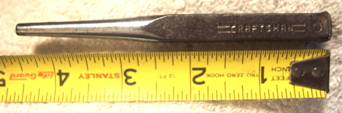 3/16" = Craftsman Tapered Drift Line-Up Punch Alignment Tool Square VTG ...