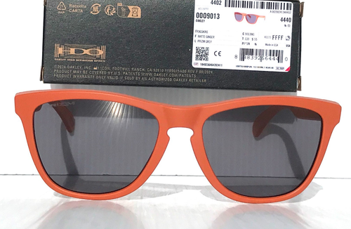 Oakley Frogskins Prizm Grey Matte Ginger OO9013-M155 for sale online | eBay