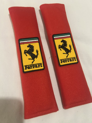 Ferrari Seat Belt Cushion Pads | eBay UK