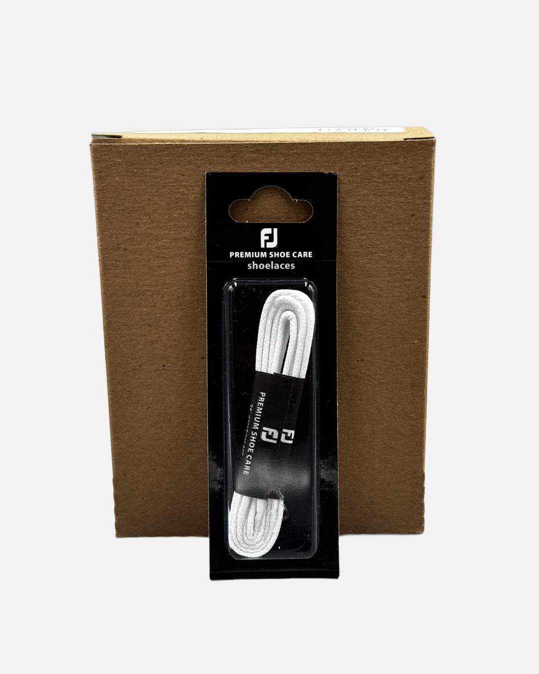 FootJoy Shoe Laces White Waxed Premium Round 34" FJ Golf Shoe Lace ...