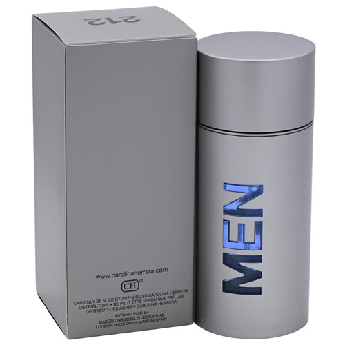 212 MEN NYC by Carolina Herrera Cologne for Men EDT 3.3 / 3.4 oz New In ...
