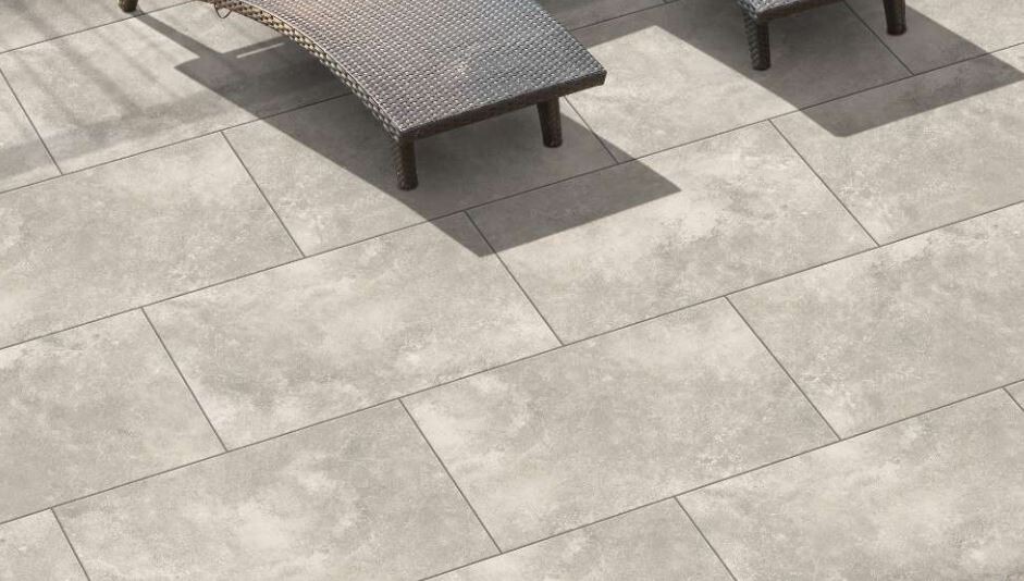 Limestone Ash Porcelain Paving Tiles Slabs Patio | 600x900 | Premium ...