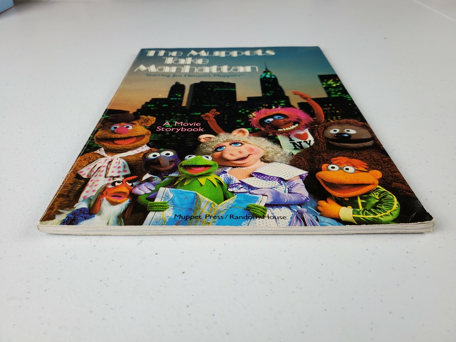 The Muppets Take Manhattan Movie Storybook 1984 Softcover Jim Henson ...