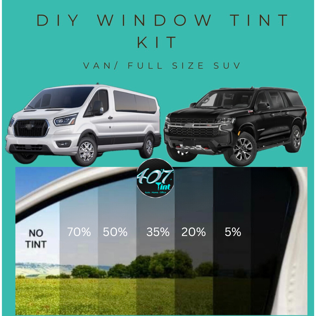 Window Tint Precut Full Van/Suv Kit High Quality Ceramic Toyota Grand ...