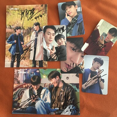 Semantic Error Park Seo Ham Park Jaechan Autographed Group Photo Card ...