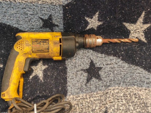 dewalt dw511 type 3 120v ac 1/2" vsr hammer drill corded | eBay