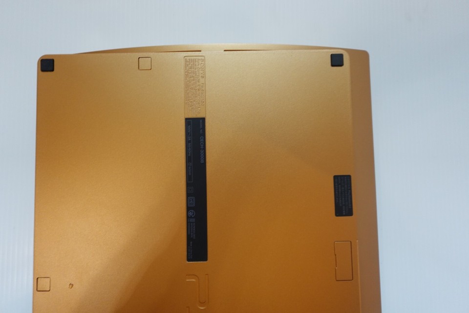 Sony PlayStation 3 PS3 One Piece GOLD 320GB Console Only LIMITED ...