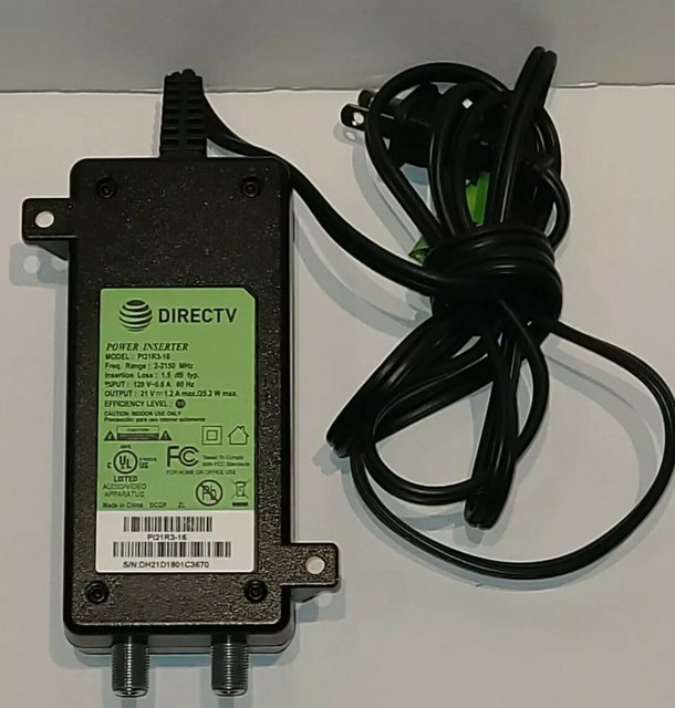 DIRECTV SWiM Power Inserter Model PI21R2-16 SWiM #43 LN | eBay