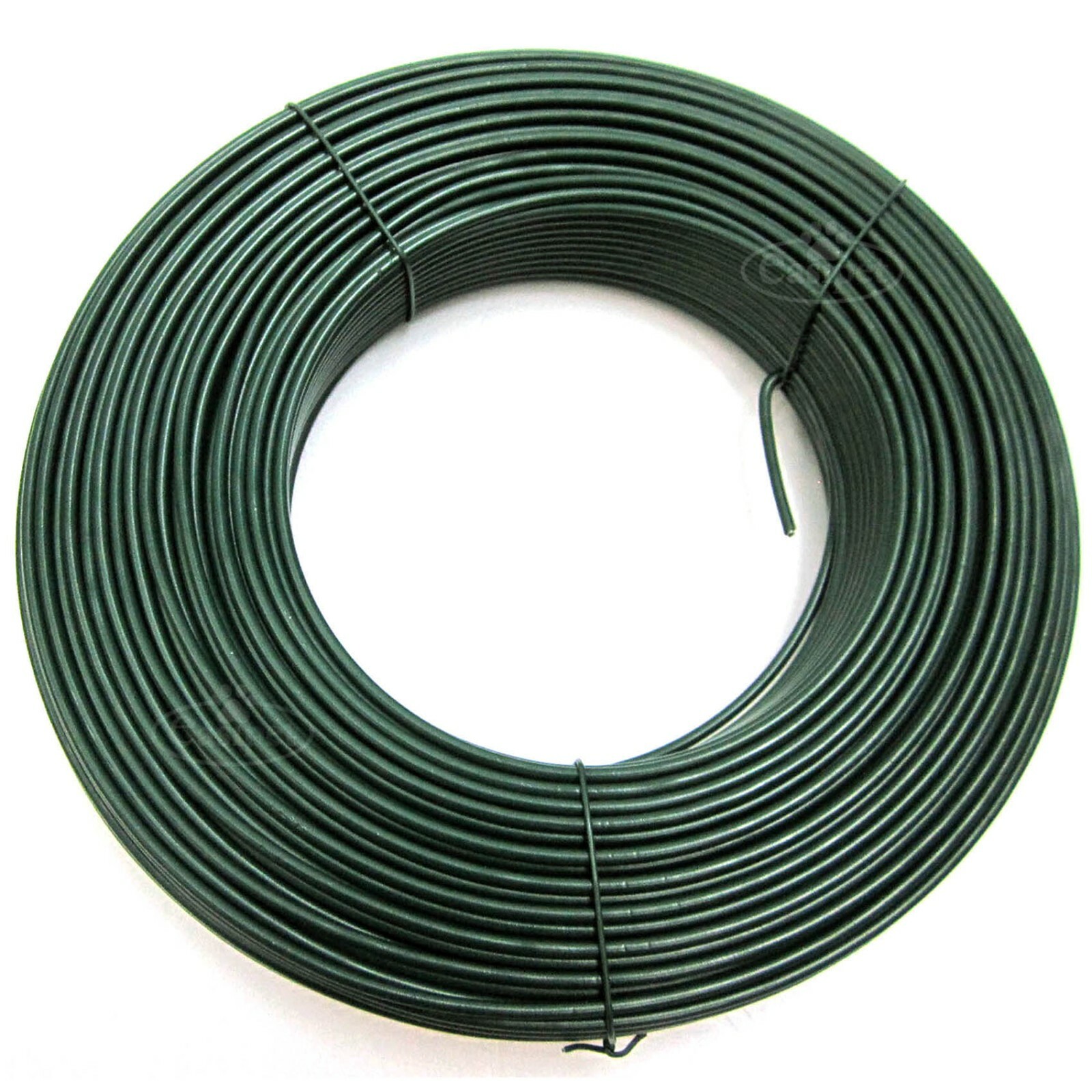 PVC Coated Tension Straining Line Wire Galvanised Steel 100m x 3.1mm ...
