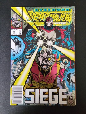 Marvel Comics Deathlok #19 January 1993 Walter McDaniel Cover | eBay