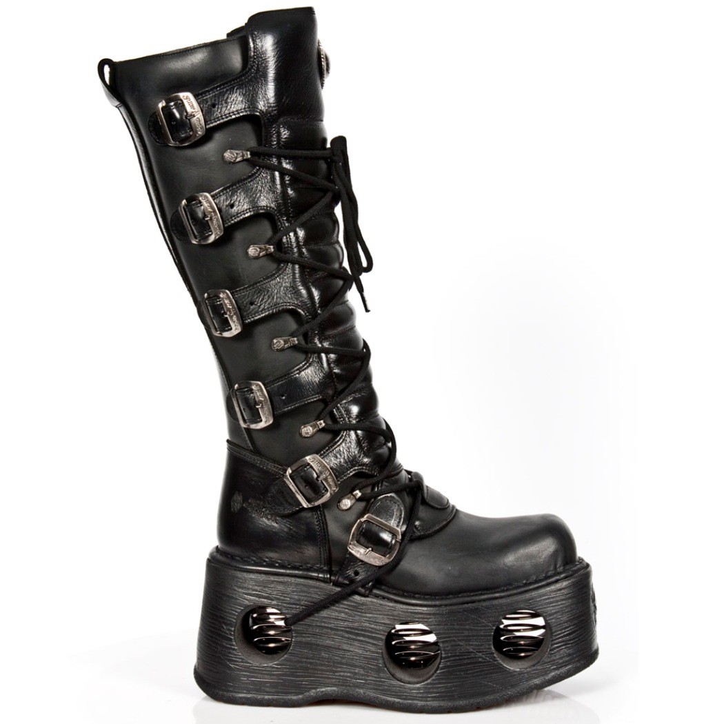 NEWROCK NR M.272 S2 Black - New Rock Spring Boots - Unisex | eBay