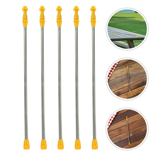 5 Pcs Stainless Steel Spray Boom Washer Pole for Cleaning Garden ...