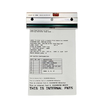Genuine 900002-002 Prinhead for AMT Datasouth FastMark FM4602 Label ...
