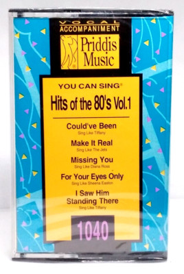 Priddis Music You Can Sing KARAOKE Hits of the 80's Vol. 1 #1040 NEW ...