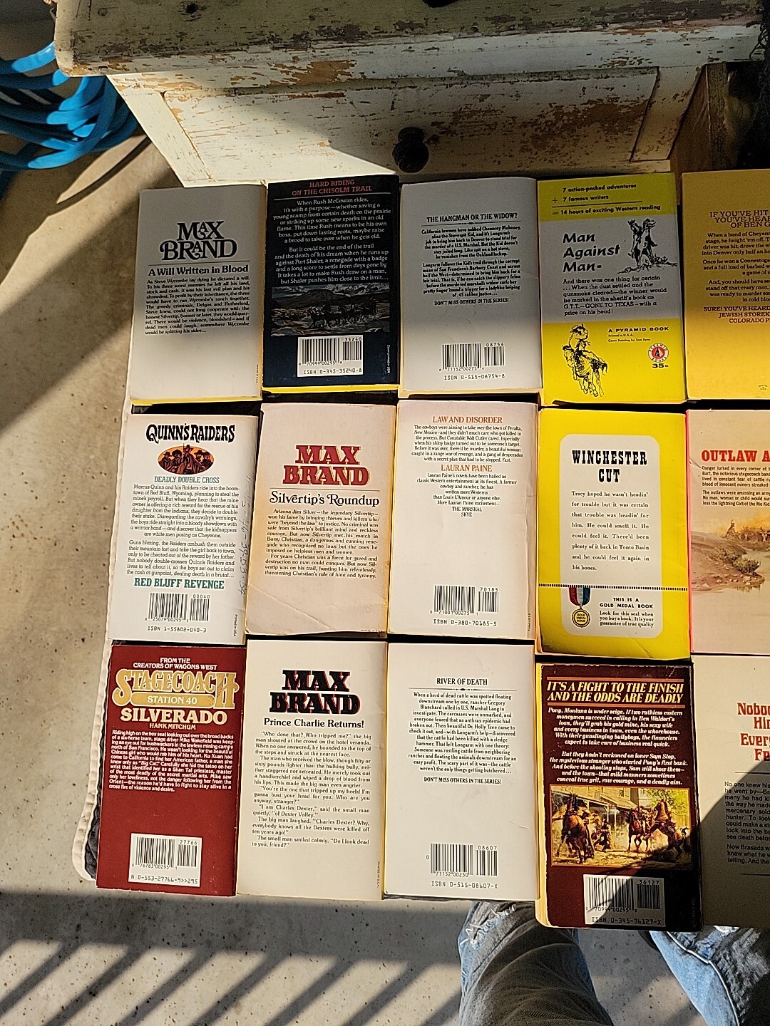 Lot of 33 Old Vintage Western Paperback Books Mixed Authors | eBay