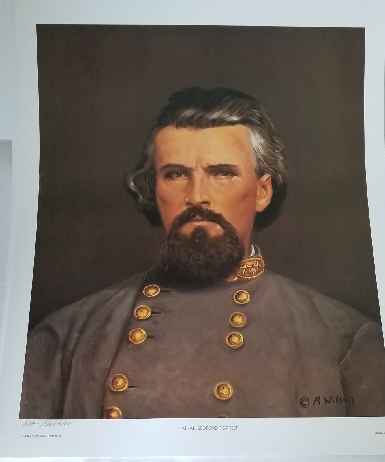 NATHAN BEDFORD FORREST by Robert Wilson - Signed Numbered Limited ...