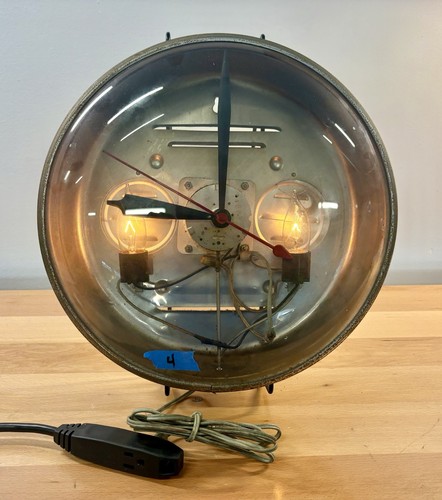 Vintage PAM(like)Electric Wall Clock CAN and Mechanism. FOR PARTS/WORKS ...