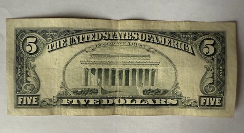 1988 United States Series A 5 Dollar Bill Misprint “misaligned” | eBay