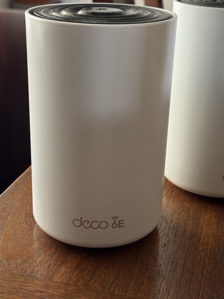 TP-Link Deco XE75 Pro AXE5400 Tri-Band WiFi 6E Mesh System - White (2 ...