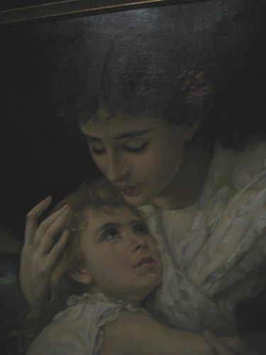 Original Evelyn Embry Oil Painting Woman & Young Girl | eBay